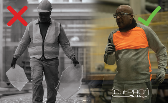 CutPRO® | Cut Resistant Clothing for the Glass and Metal Industry